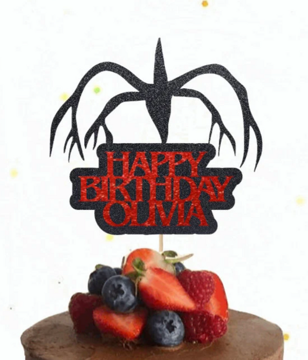 Stranger Things Themed Cake Topper – Top My Cake Creations